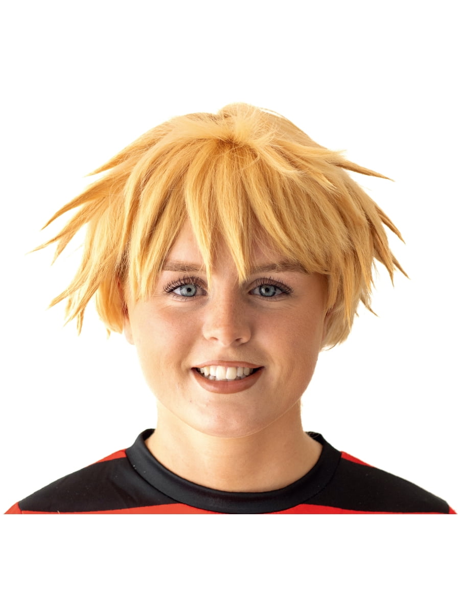 Adult's Anime Ninja Hero Blonde Spike Wig Costume Accessory - Walmart.com