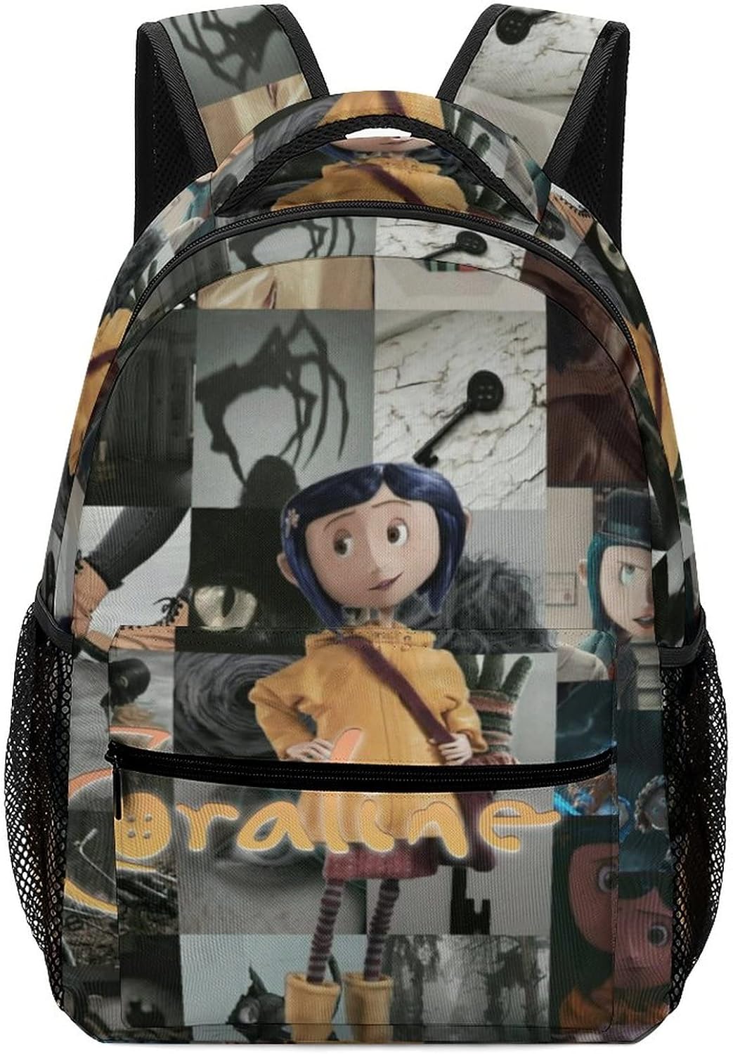 Adult's Backpack Animated Dark Fantasy Horror Cora-line Bag Multi ...