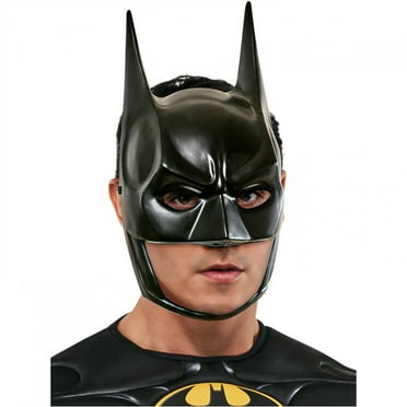 DC Comics Batman Black Plastic Halloween Costume Mask, for Adult ...