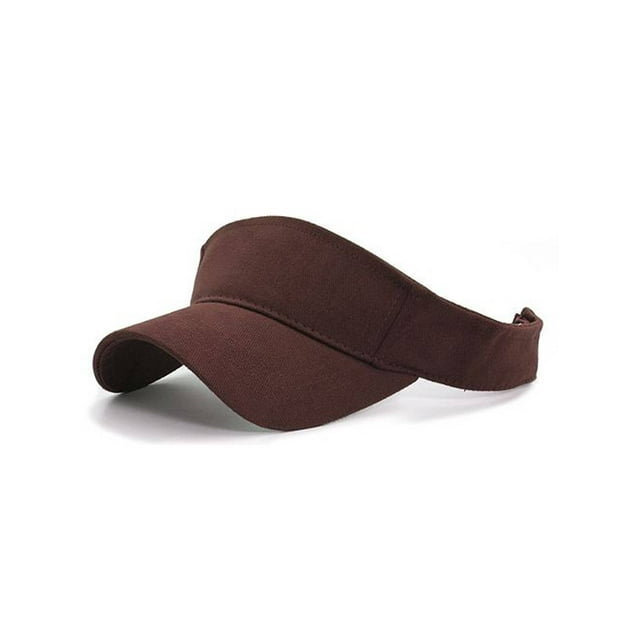 Adult's Deluxe Sports Visor, Brown - Walmart.com