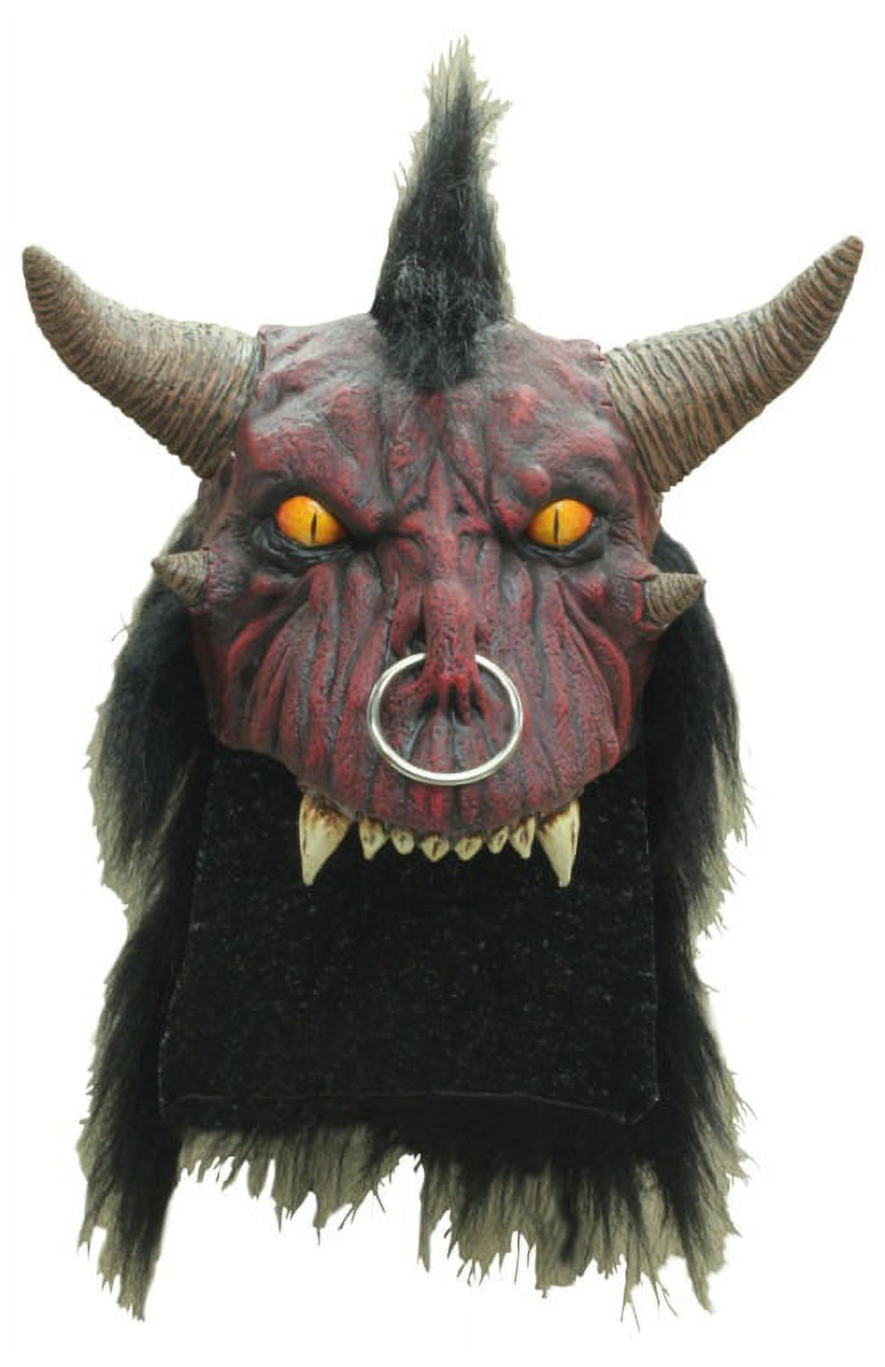 Adult's Devil Demon Helmet Mask Costume Accessory - Walmart.com