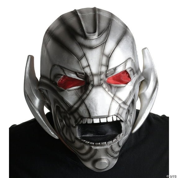 Adult's Marvel Avengers 2 Ultron Deluxe Overhead Latex Mask Costume ...