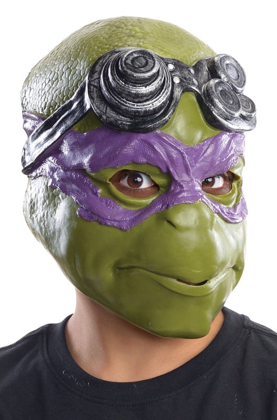 Adult's Mens Teenage Mutant Ninja Turtles Donatello 3/4 Mask Costume ...