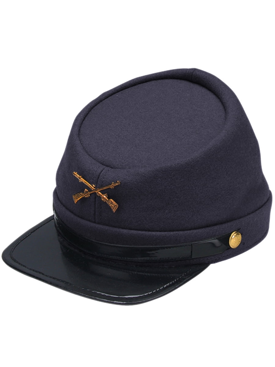 Adult's Northern Blue Civil War North Soldier Hat Cap Costume Accessory ...