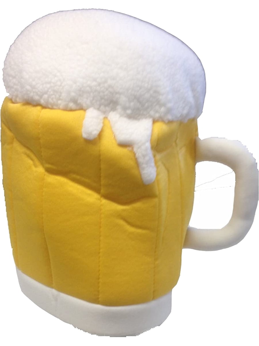 Adult's Plush Beer Mug Vendor Hat Costume Accessory - Walmart.com