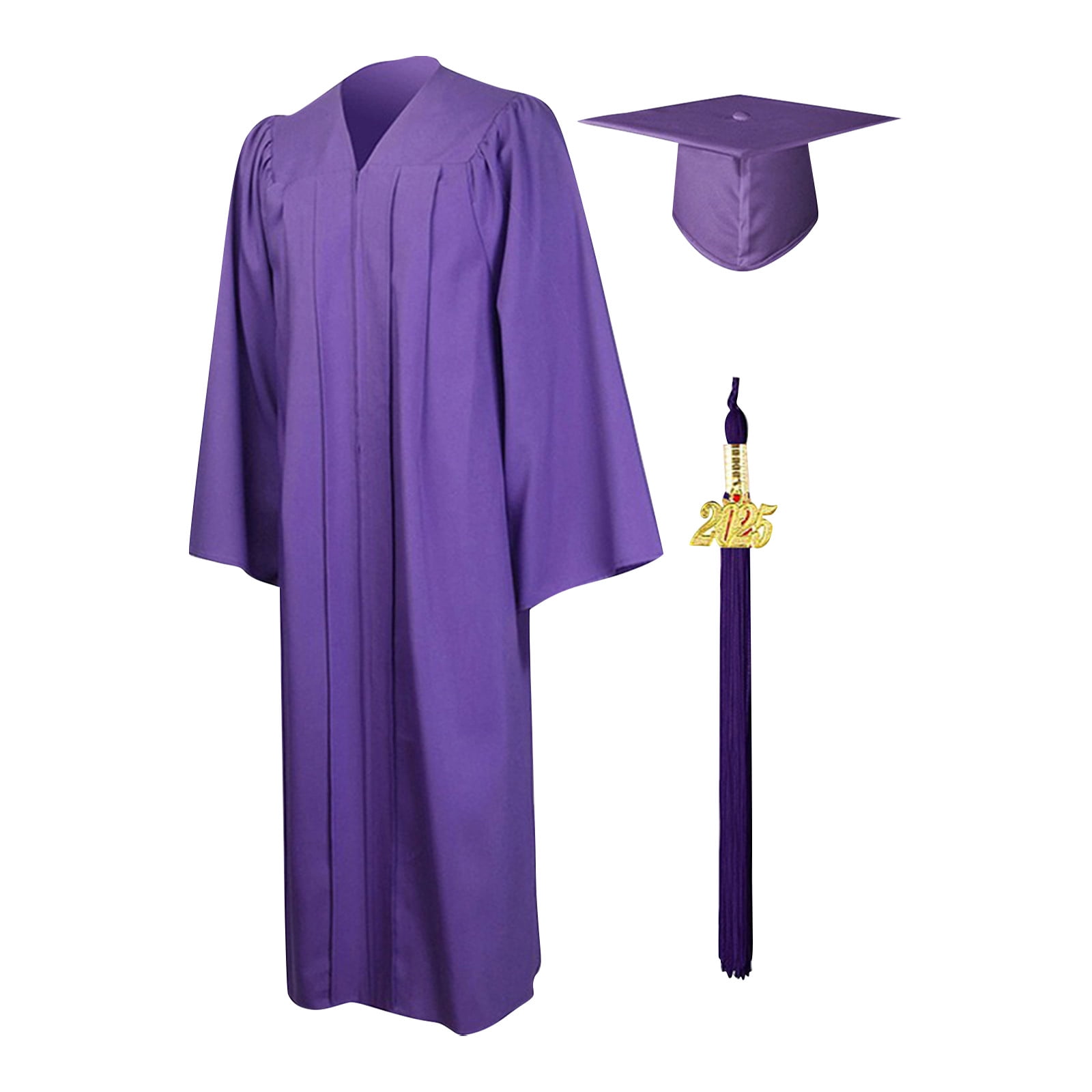 Adult's Solid Color Bachelor Gown Set - For Graduation Photos ...