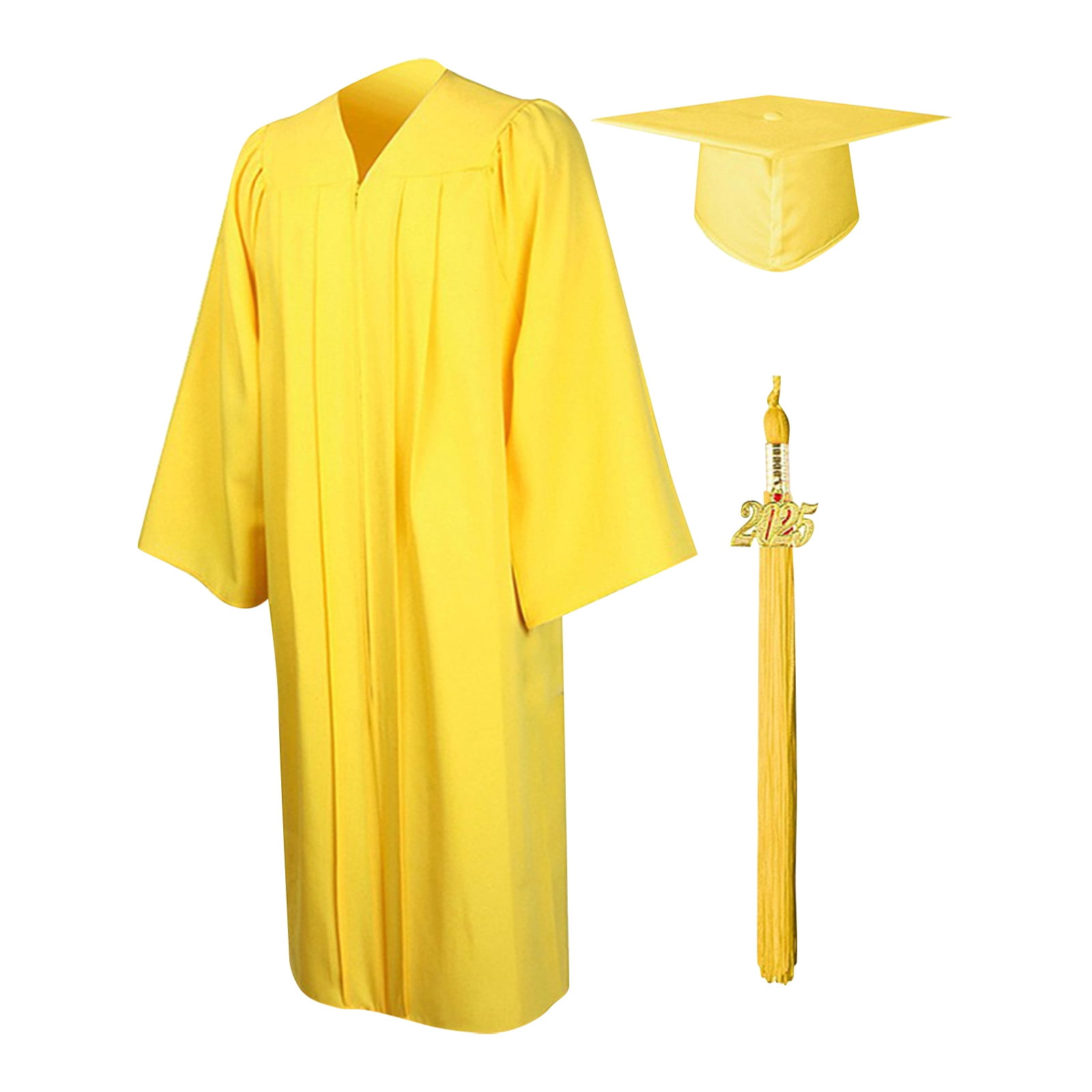 Adult's Solid Color Bachelor Gown Set - For Graduation Photos ...