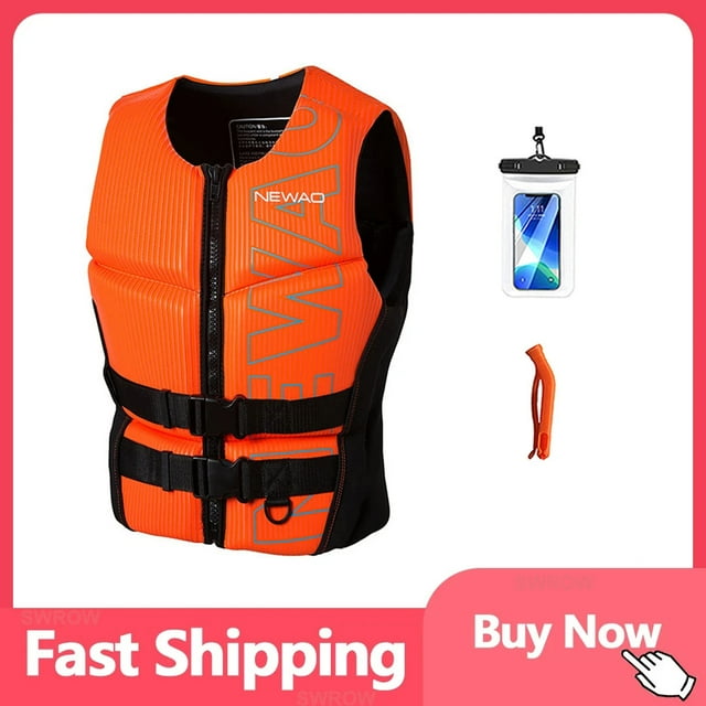 Adult super buoyancy life jackets, surfing rafts, kayaks, surfing crash ...