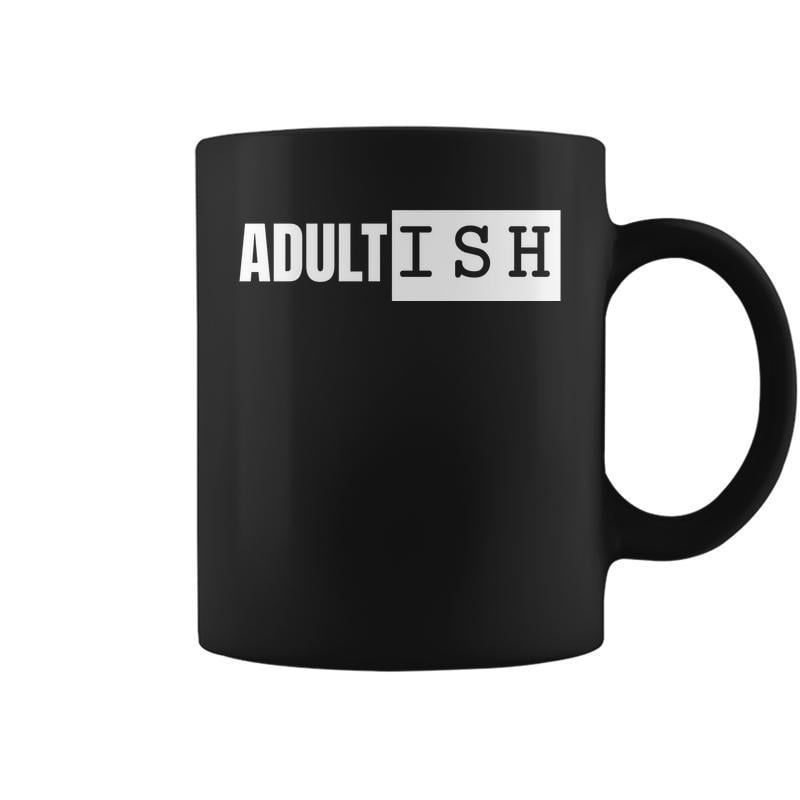 Adultish Graphic Design Printed Casual Daily Basic V2 Coffee - Walmart.com