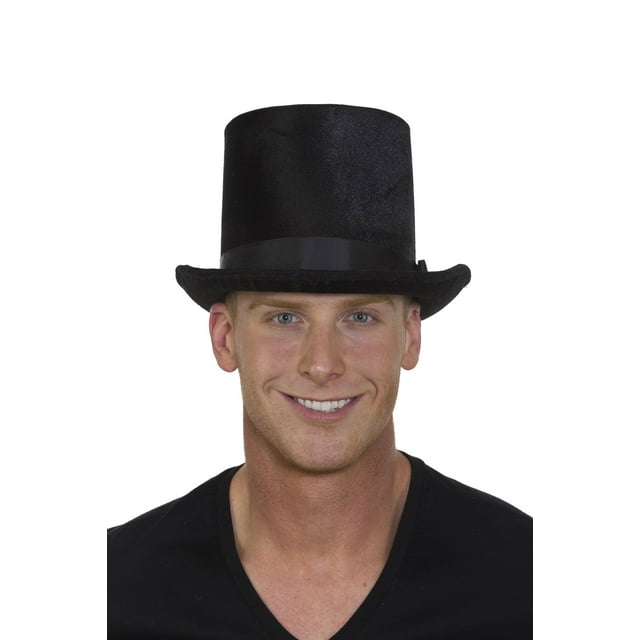 Adults 1890s Gentlemans Black Magic Top Hat Costume Accessory - Walmart.com