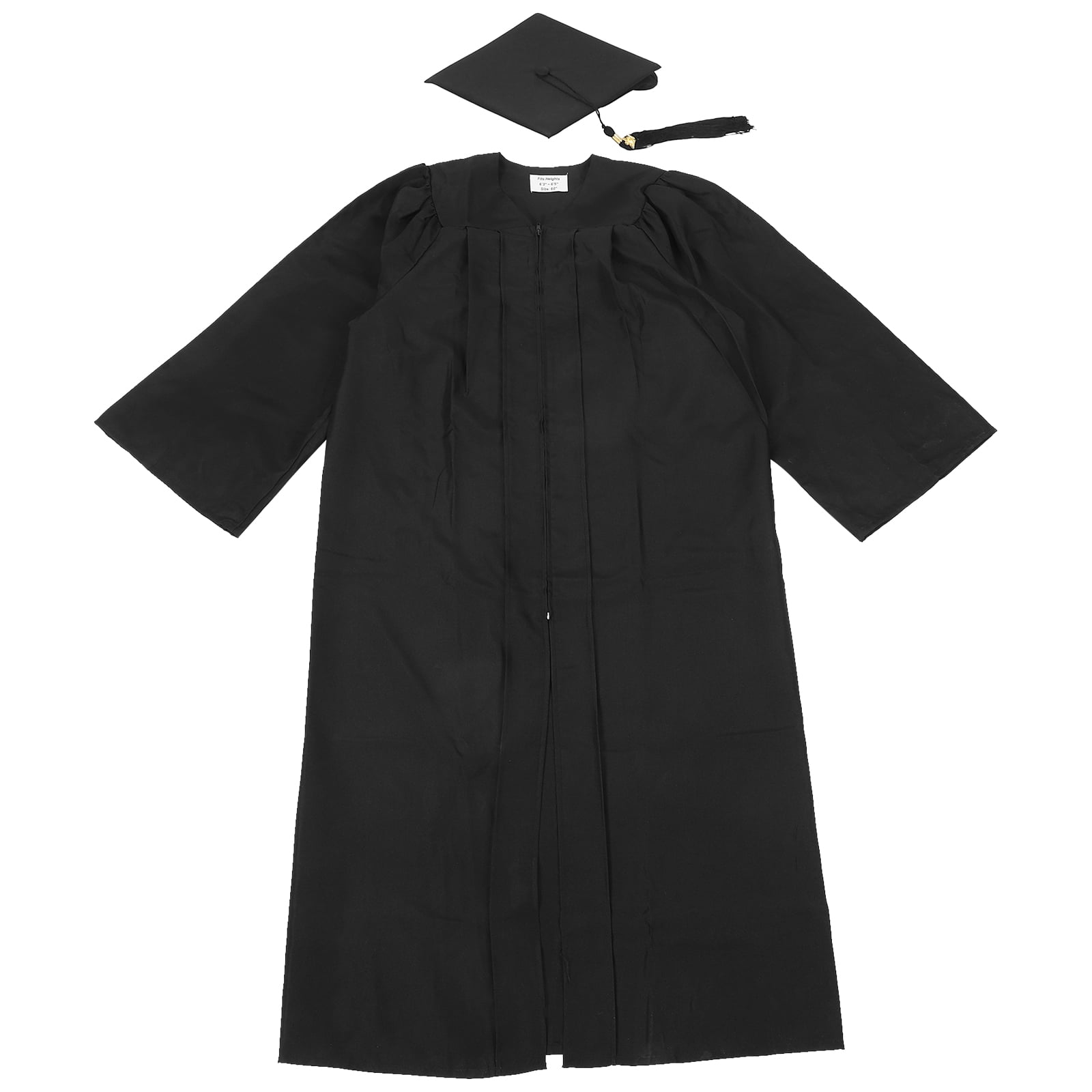 2024 Adults High School Graduation Gown and Tassel Set (Size 60 ...