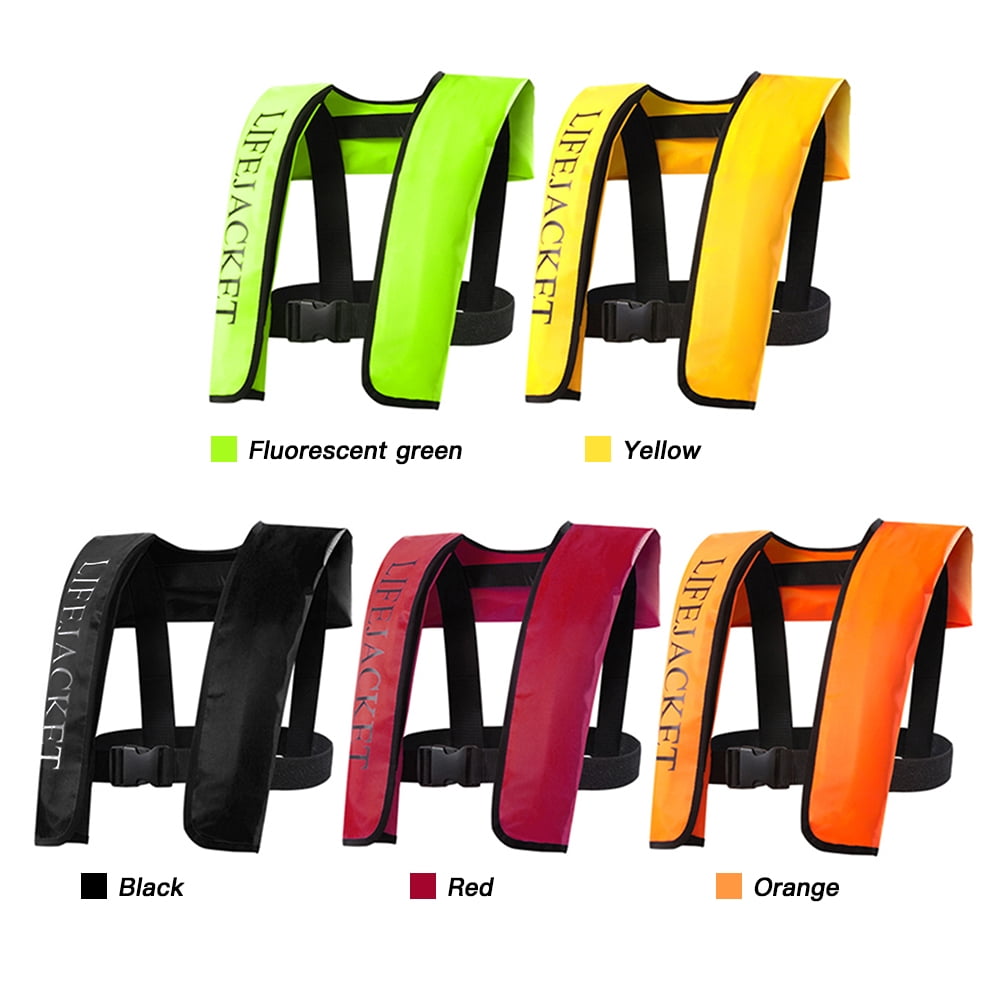 Adults Auto Inflatable Adults Life Jacket Adult Life Vest Safety Float ...