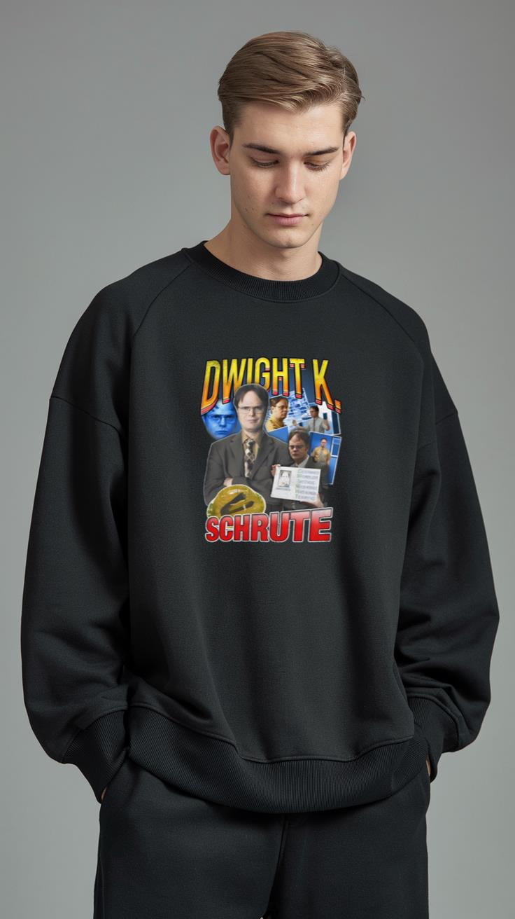 Adults Cooper Kupp Dwight Schrute Office SWEATSHIRT, for men & women ...