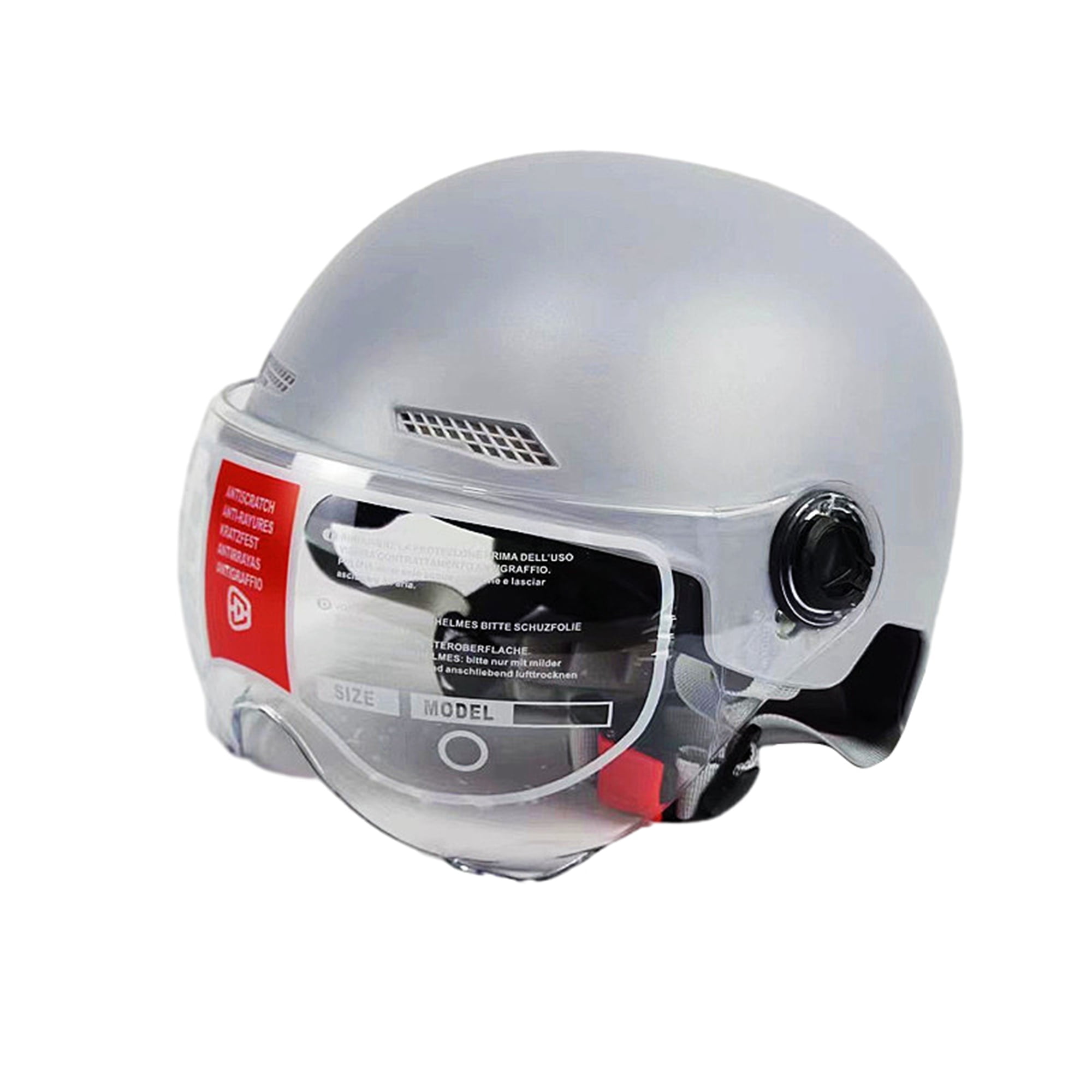 Adults Electric Bike Helmet Adjustable Goggle Cycling Helmet for Men ...