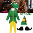 Adults Green Elf Cosplay Costume, Deluxe Cosplay Costume for Women Men ...