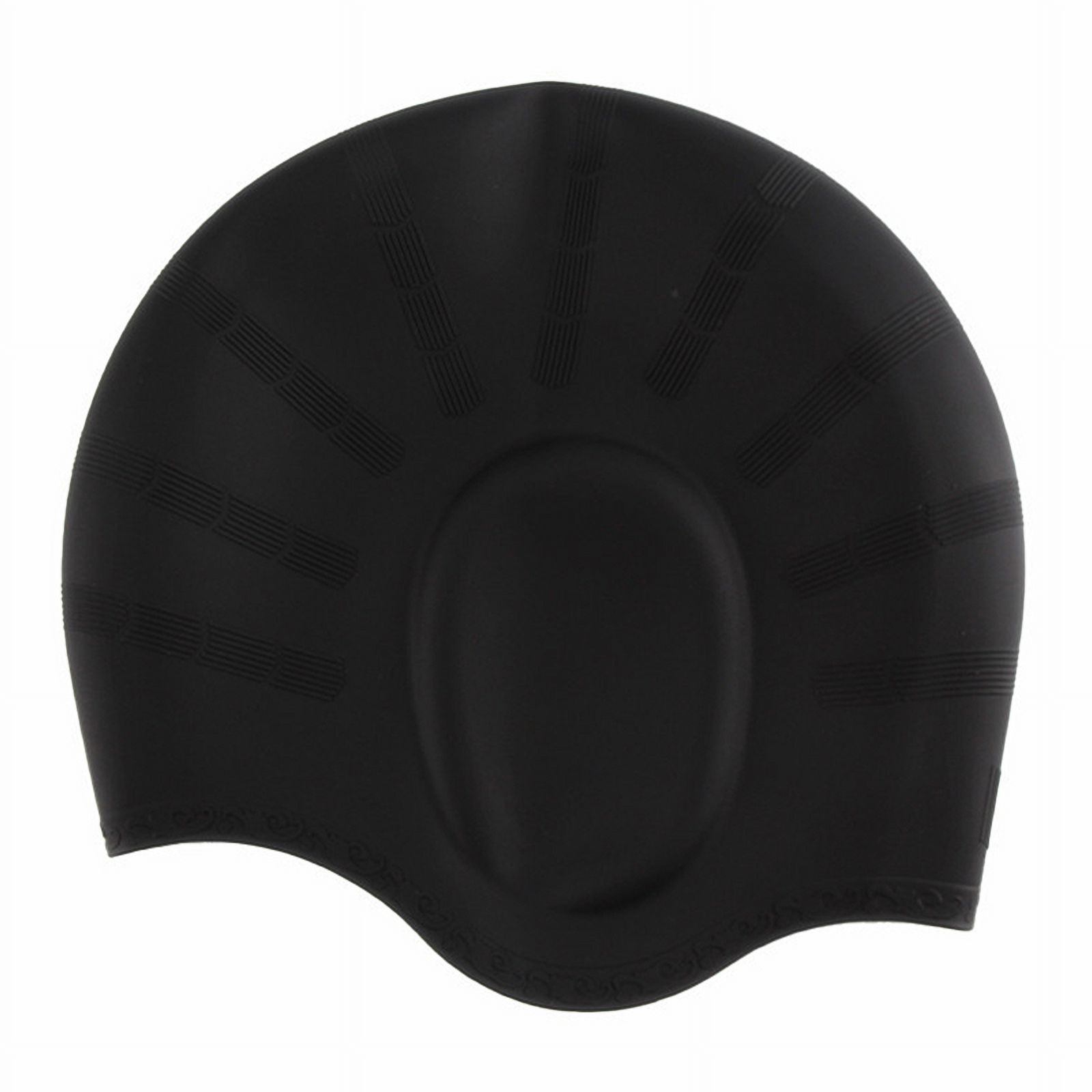 Adults High Elastic Swimming Caps Men Women Waterproof Swimming Pool ...