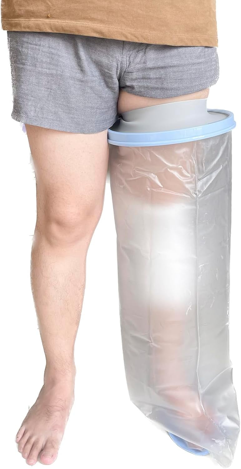 Adults Leg Cast Cover for Shower Extra Large with Non-Slip Padding ...