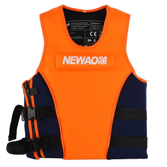 Adults Life Jacket Neoprene Safety Life Vest For Water Ski Wakeboard ...