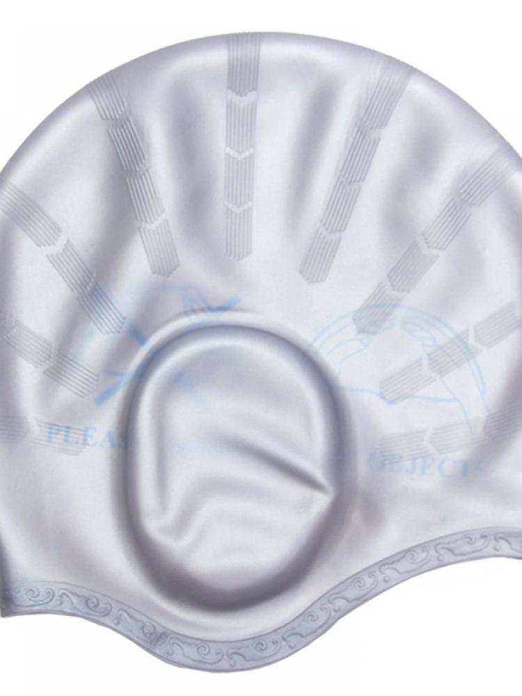 Adults Swimming Caps Men Women Long Hair Waterproof Swim Pool Cap Ear ...