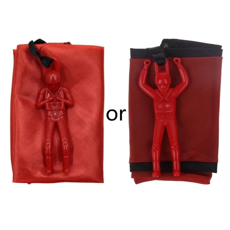 Adults Teen Kids Novelty Funny Hand Throwing Army Parachute Toys ...