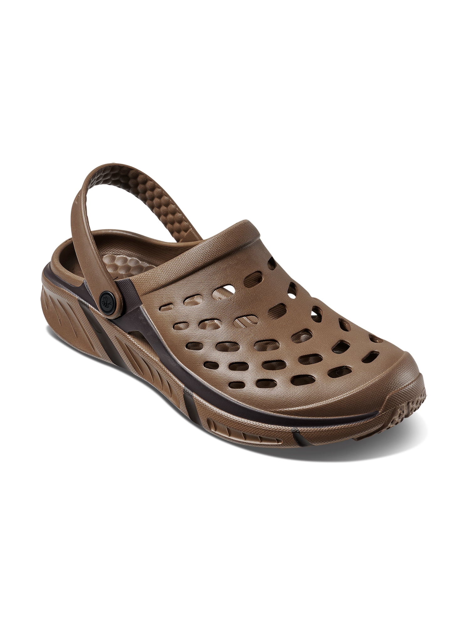 Adults Trekking Clog Color Block Chicory/Brown - Walmart.com