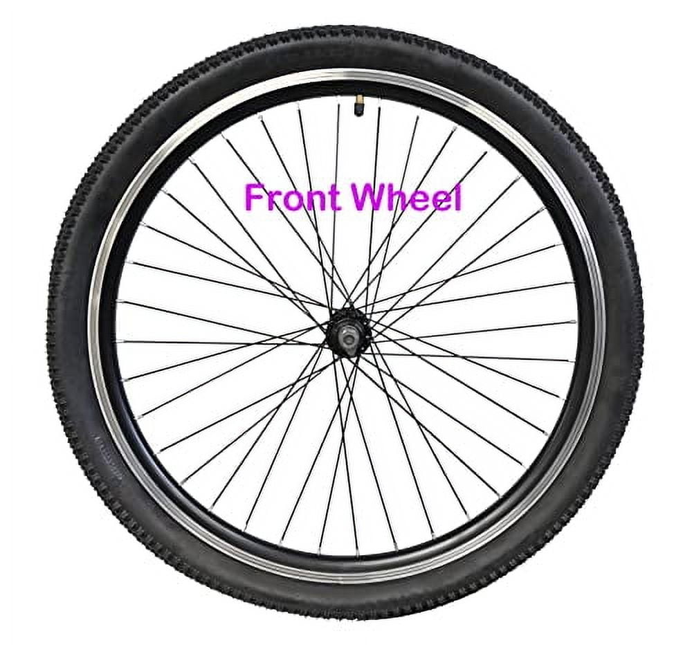 Adults Tricycle Wheels, Trike Wheels, Three Wheels, Double Wall Alloy ...