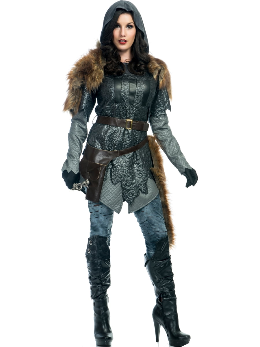 Adults Women's Medieval Warrior Knight Costume Small 5-7 - Walmart.com