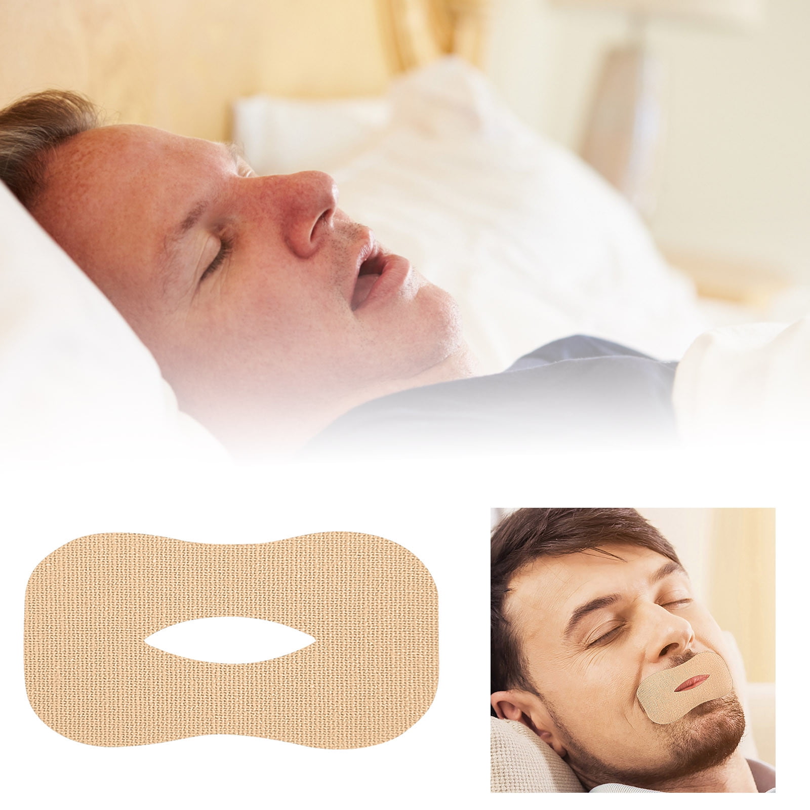 Adults and Children O Shaped Snoring Patch At Night Snoring and Open ...