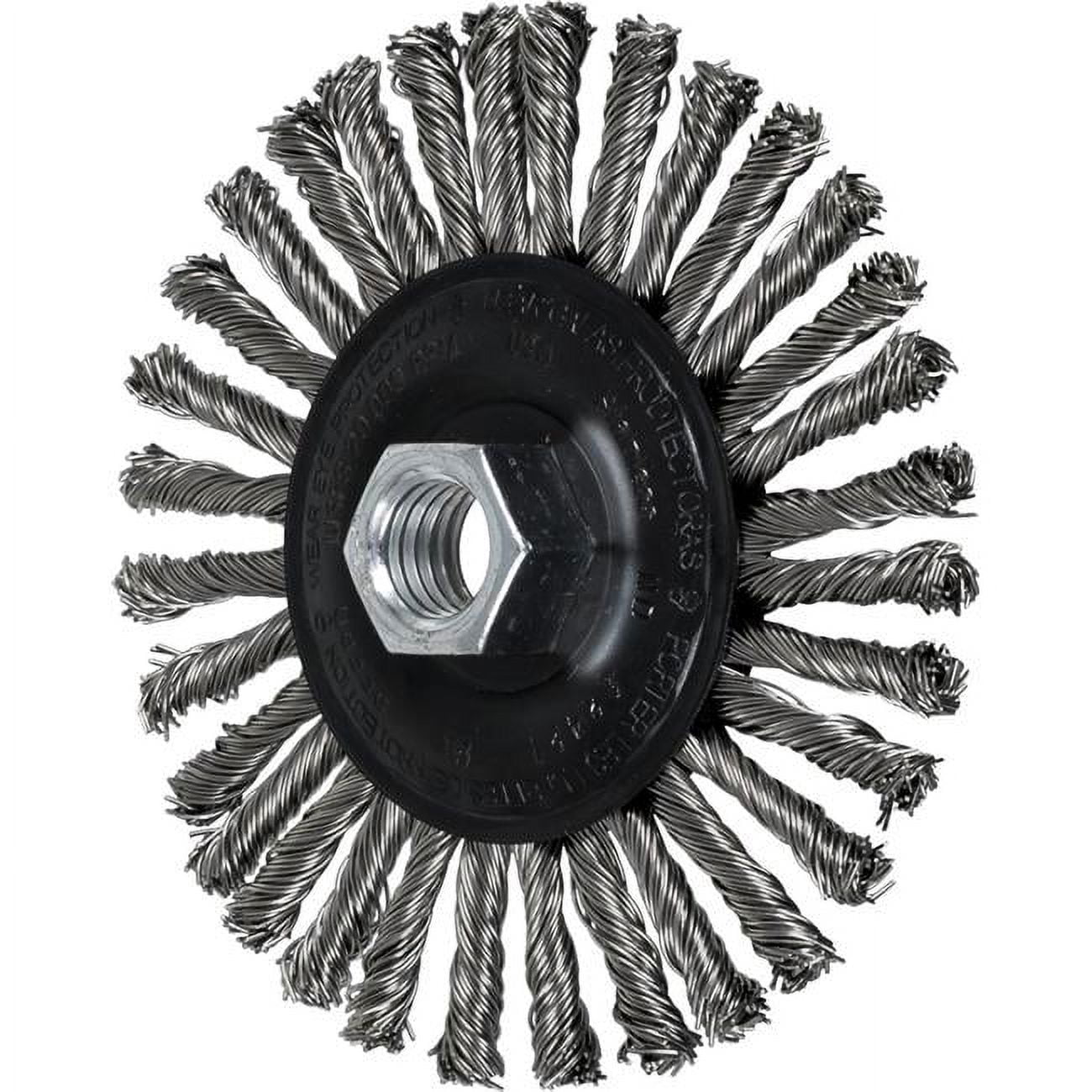 Advance Brush 4.5" Combitwist Stringer Bead Knot Wheel, .02" SS, EA ...