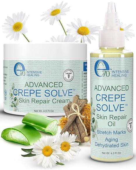 Advance Crepe Solve Skin Firming Cream and Moisturizing Body Oil Set ...