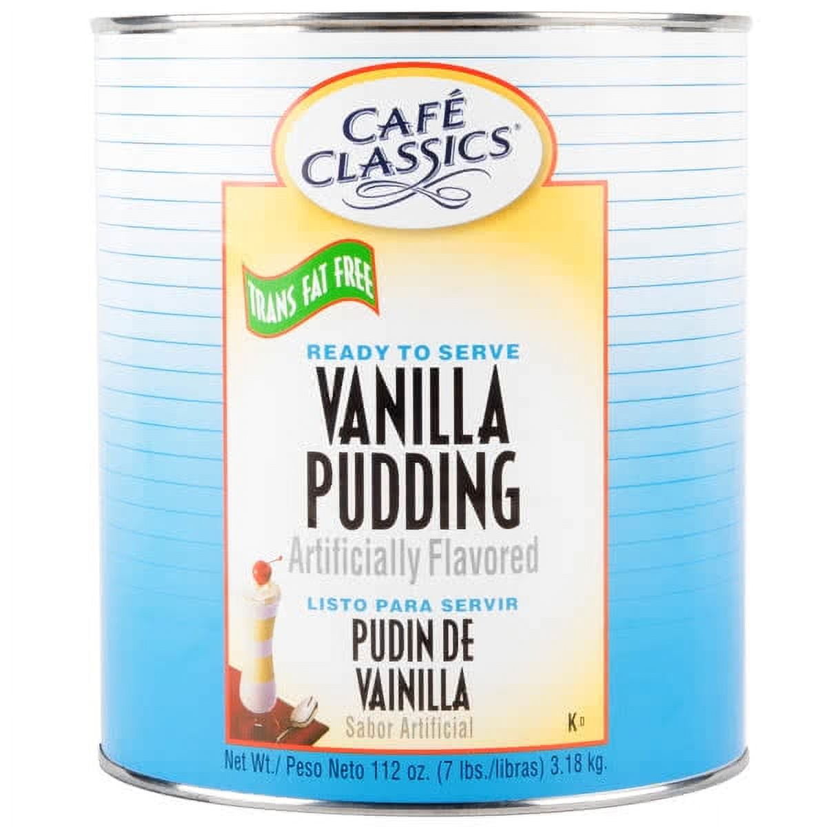 AdvancePierre Vanilla Pudding, Number 10 Can, Shelf Stable, Extended ...