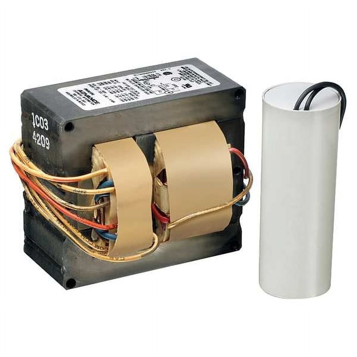 Advance HID Ballast Kit,Pulse Start,MH Bulb,400W 71A6092-001D - Walmart ...