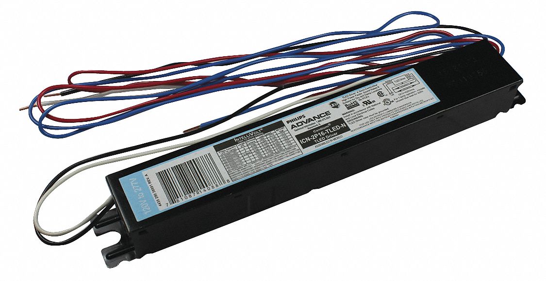 Advance LED Driver,120 to 277VAC,350VDC ICN-2P16-TLED-N - Walmart.com