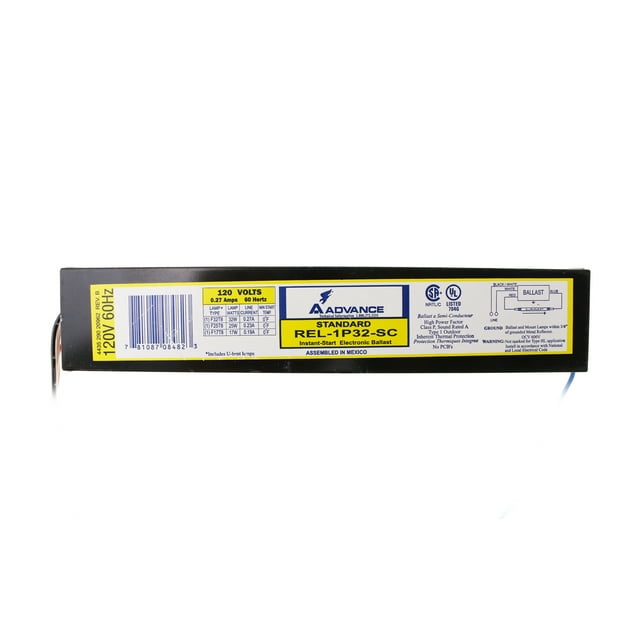 Advance REL-1P32-SC Electronic Fluorescent Ballast, Instant Start, 1 ...