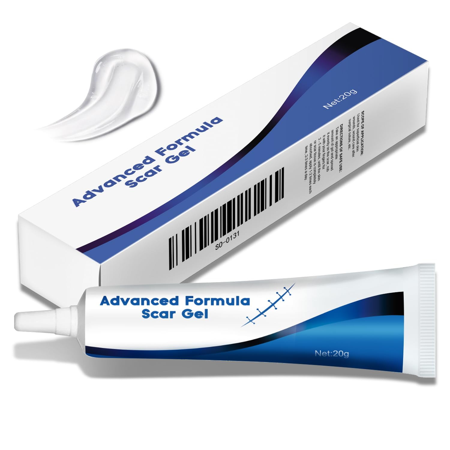 Advance Scar Gel, Scar XEF1 Cream, Advanced Formula Scar Gel for Old ...
