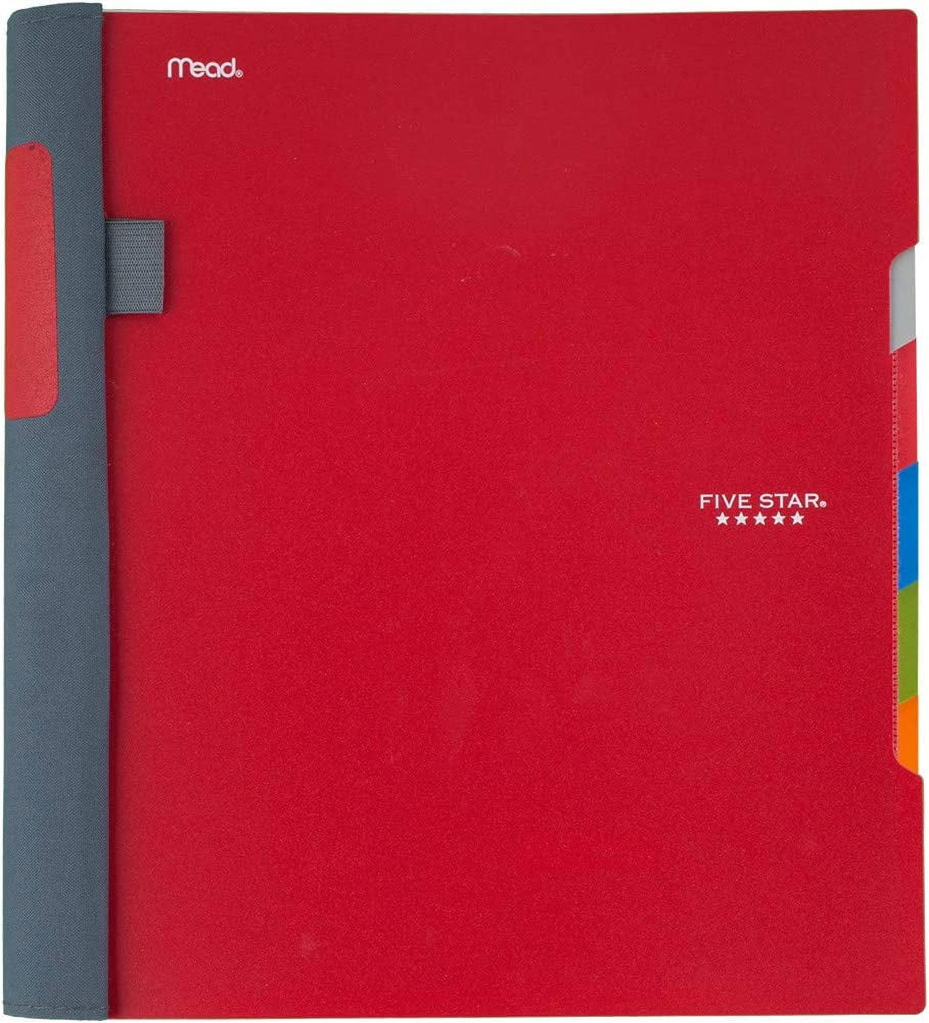 Advance Spiral Notebook, 5 Subject, College Ruled Paper, 200 Sheets, 11 ...