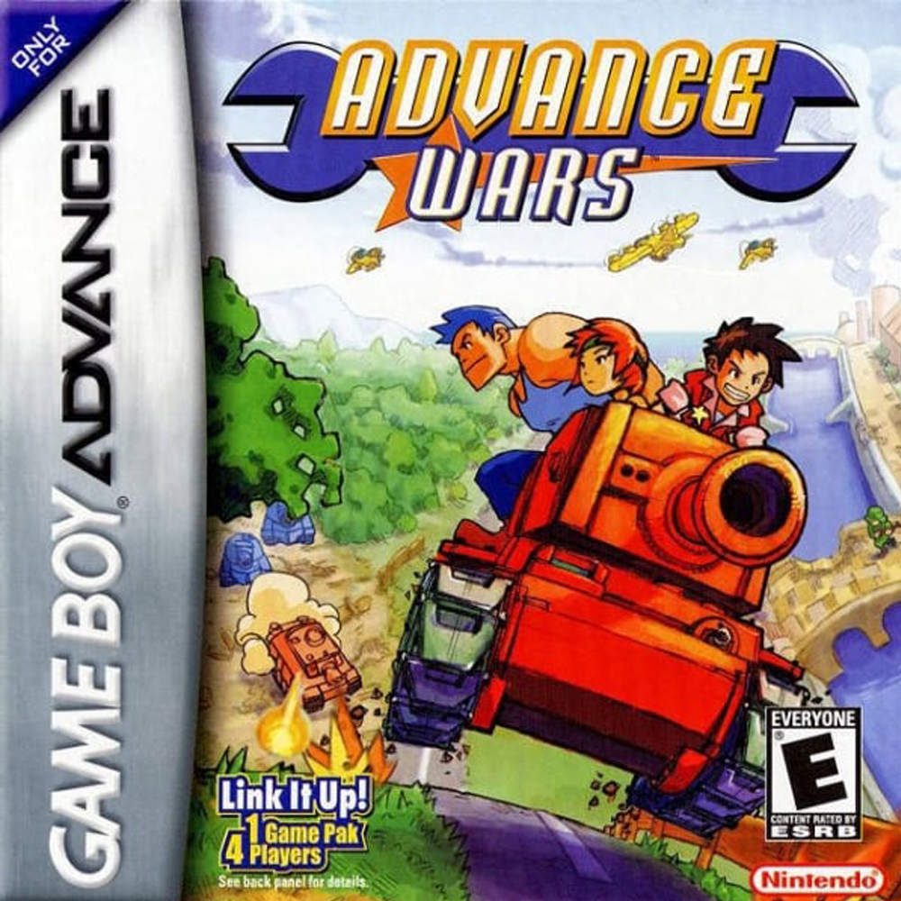 Advance Wars Game Boy Advance Game Cartridge for GBA/GBASP/NDS/IDS/NDSL ...