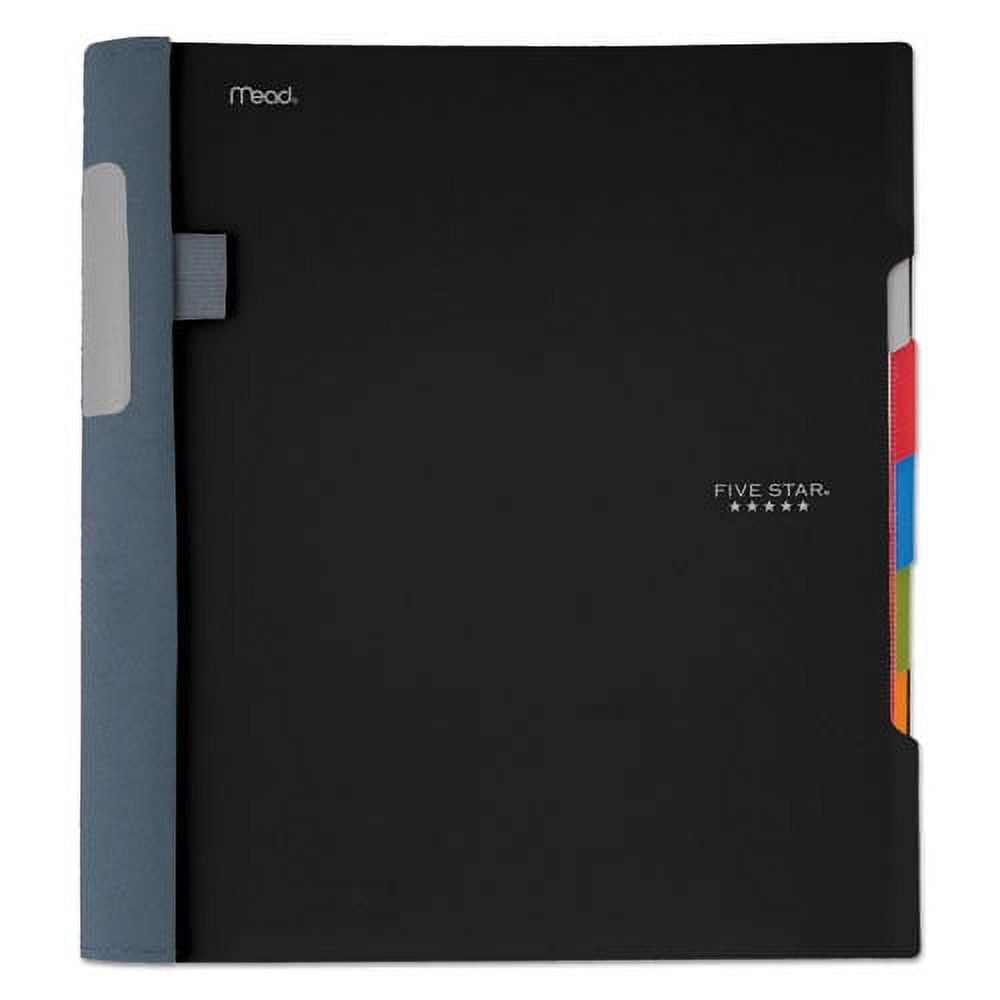 Advance Wirebound Notebook, 5 Subject, 10 Pockets, Medium/college Rule ...