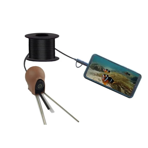 Advanced 3D biomimetic underwater fishing camera visual anchor fish ...