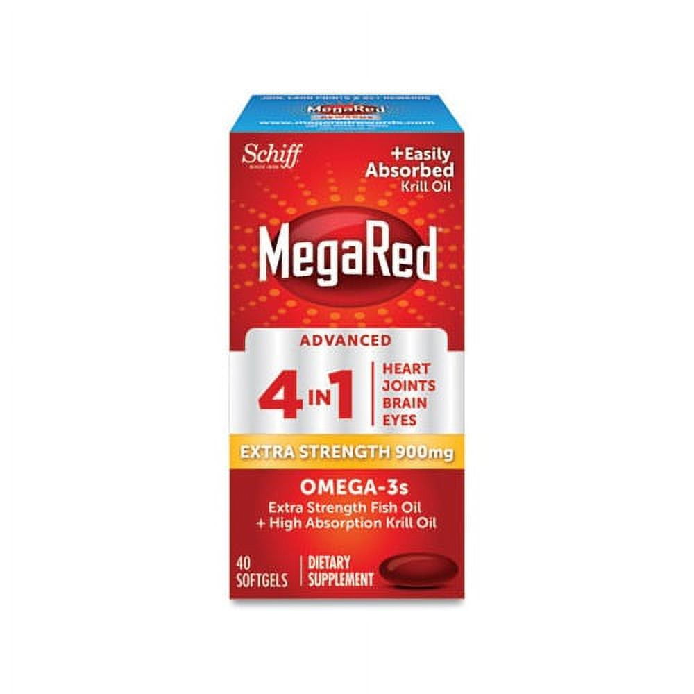Advanced 4-in-1 Omega-3 Softgel 900 mg, 40 Count - Walmart.com