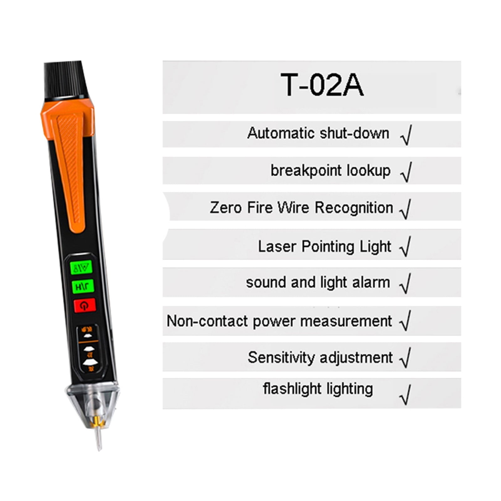 Advanced AC Non Contact Voltage Tester Pen 12-1000V Current Electric ...