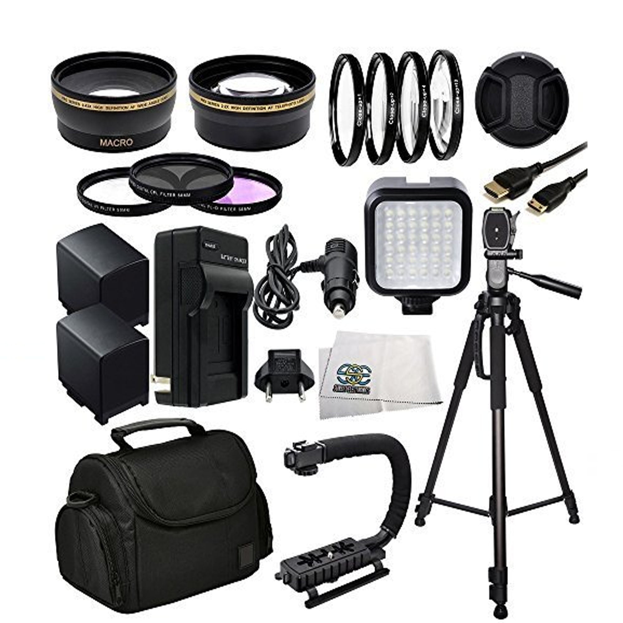 Advanced Accessory Package For Canon XA10 XA20 XA25 XA30 XA35 XF100 ...
