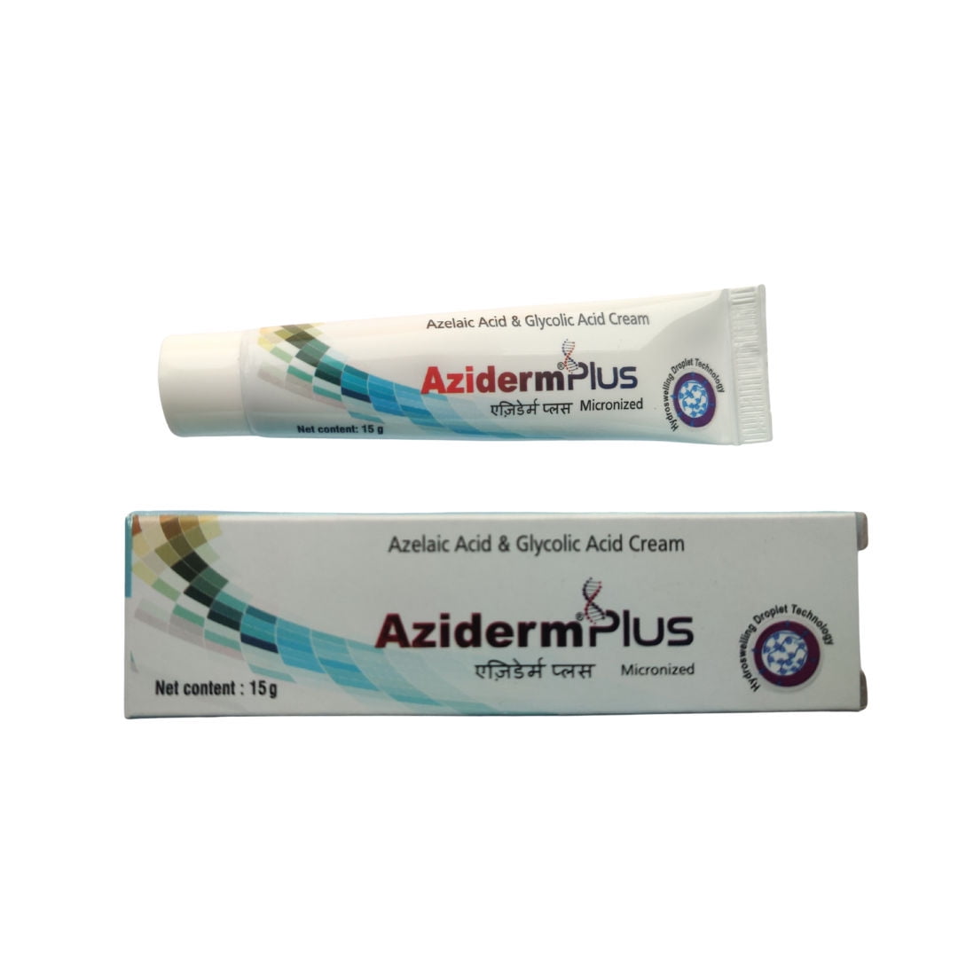 Advanced Acne & Hyperpigmentation-Azi derm Plus Cream 15gm - Walmart.com