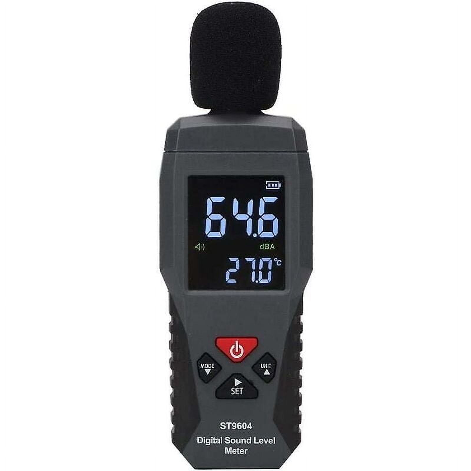 Advanced Acoustic Analyzer, LCD Digital Audio Decibel Meter For Real ...