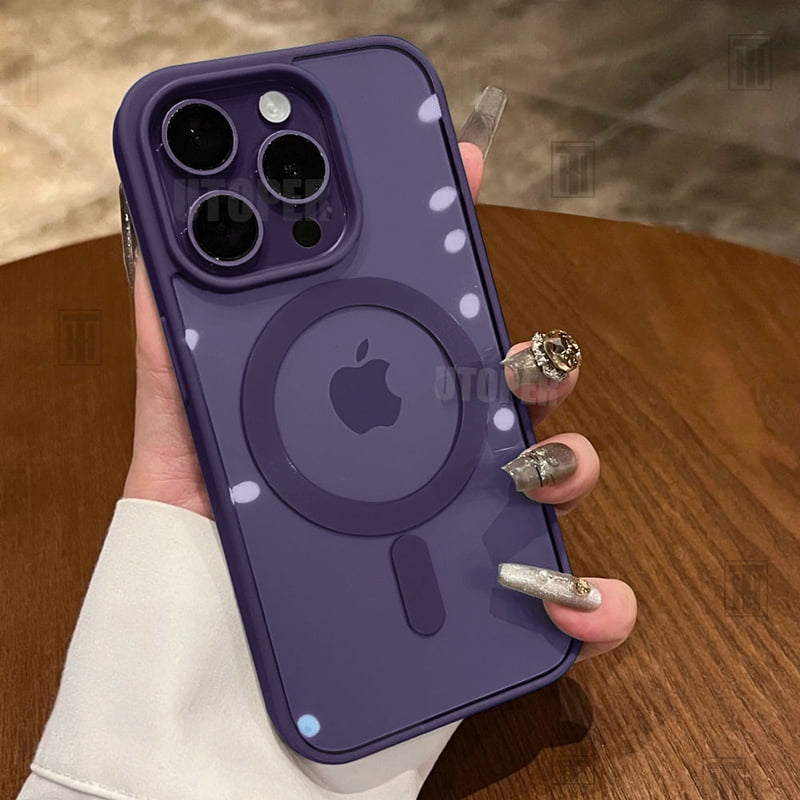 Advanced Acrylic No Yellowing Phone Case For iPhone 16 15 14 13 12 11 ...