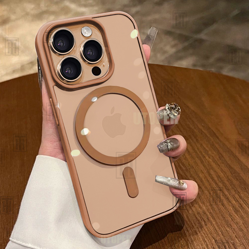 Advanced Acrylic No Yellowing Phone Case For iPhone 16 15 14 13 12 11 ...