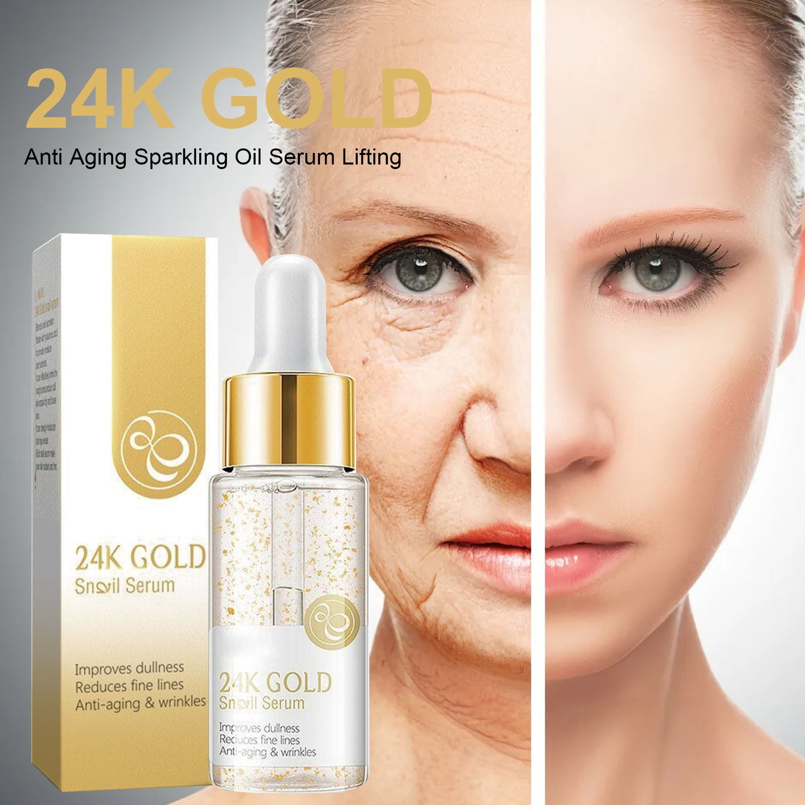 Advanced Anti-Aging Serum, Deep Wrinkle & Scar Reducer, Firming ...