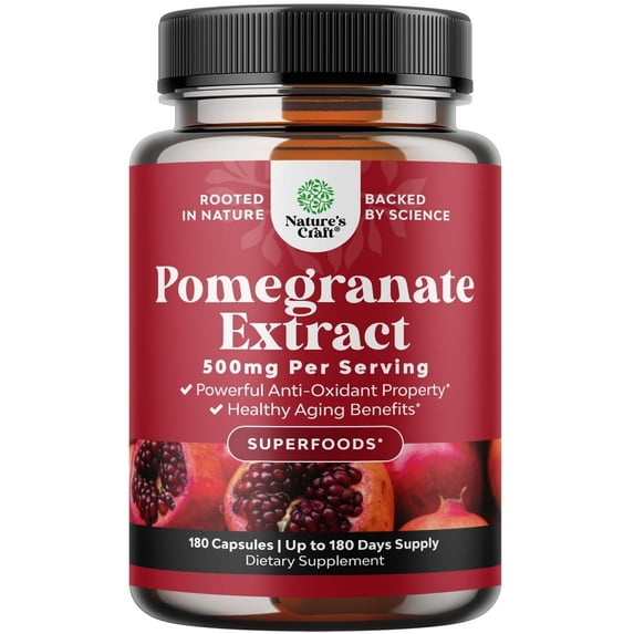 Advanced Antioxidant Superfood Pomegranate Supplement - Pomegranate ...