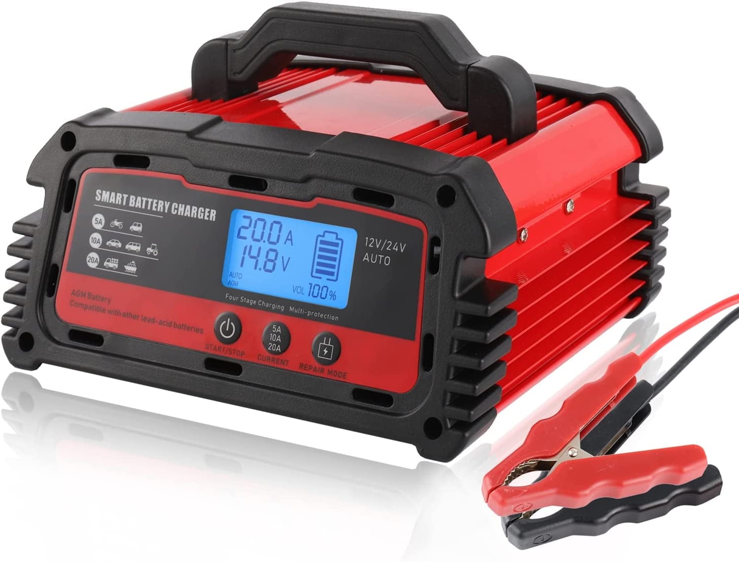 Advanced Automotive Battery Charger & Maintainer | Intelligent Smart ...