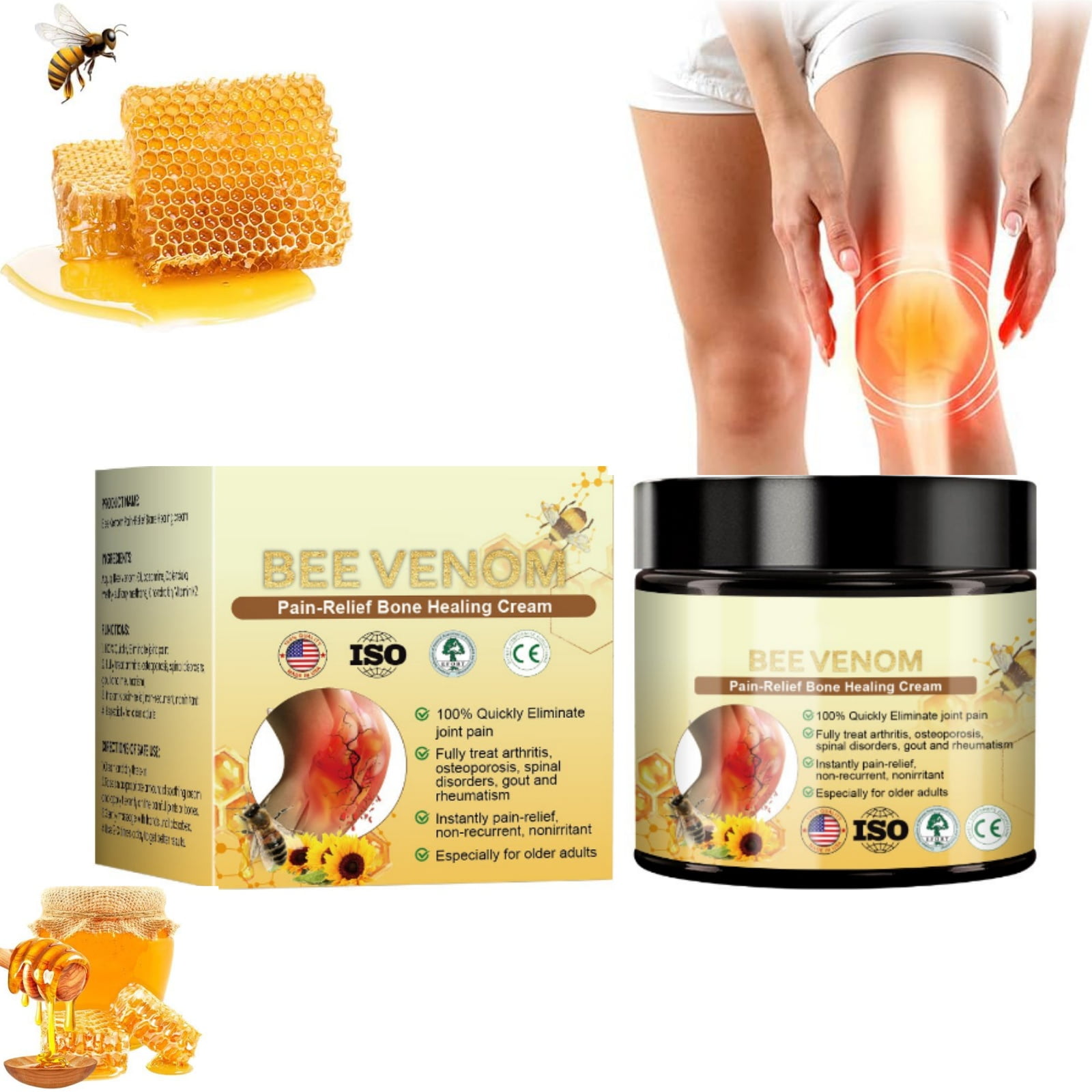 Advanced BeÂ®e VenÂ®om Joint And Muscle Relief Cream,Joint and Body ...